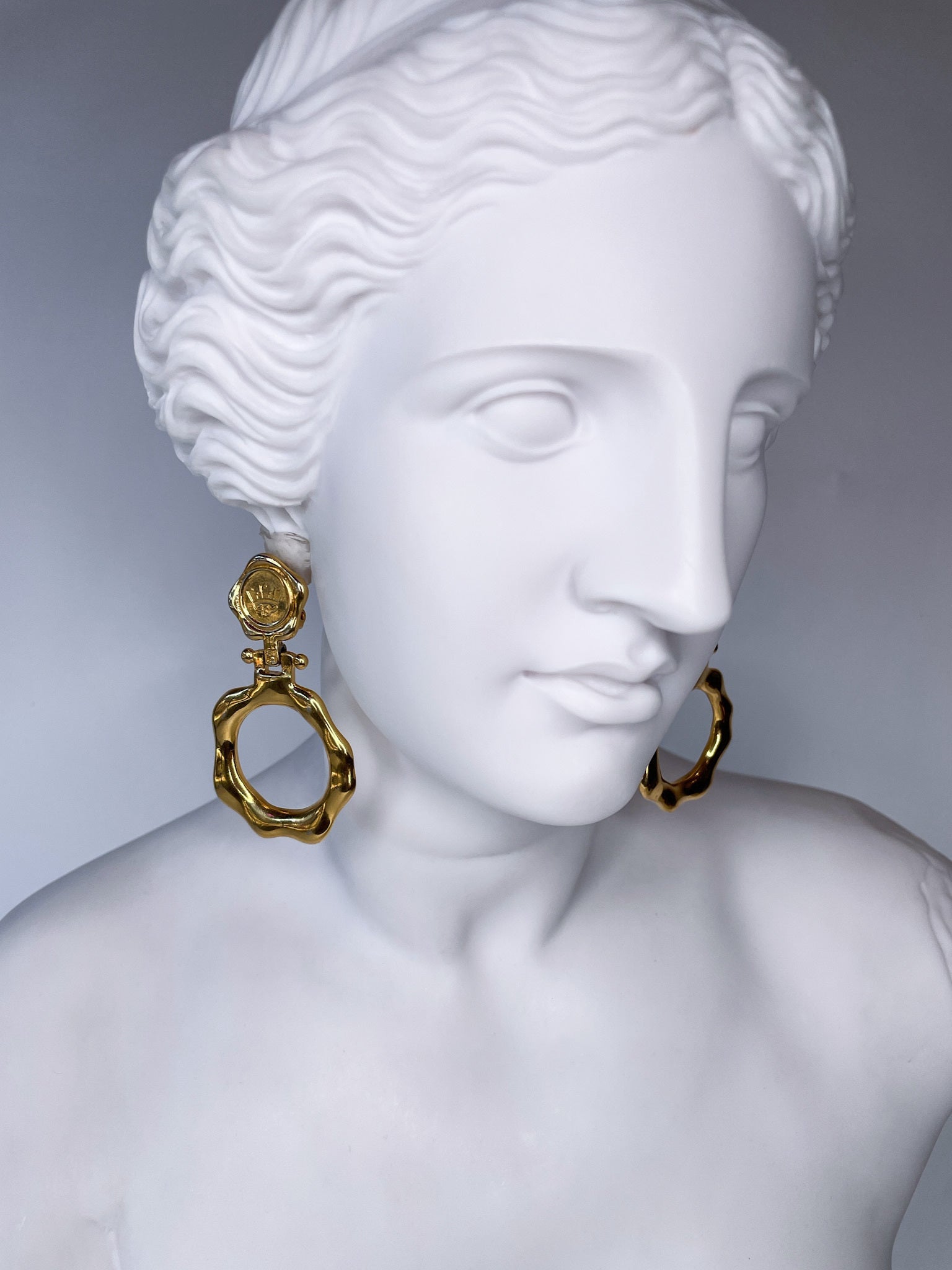 Fendi drop earrings store